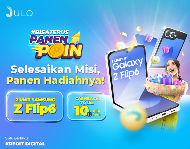 #BISATERUS PANEN POIN | JULO